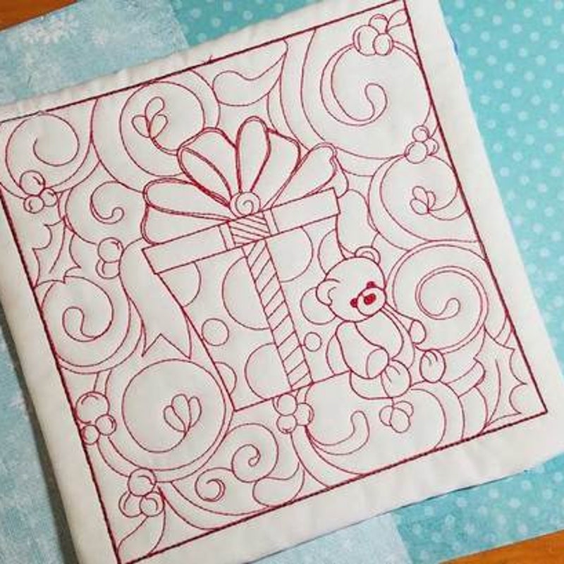 Teddy Bear Quilt Block - Etsy