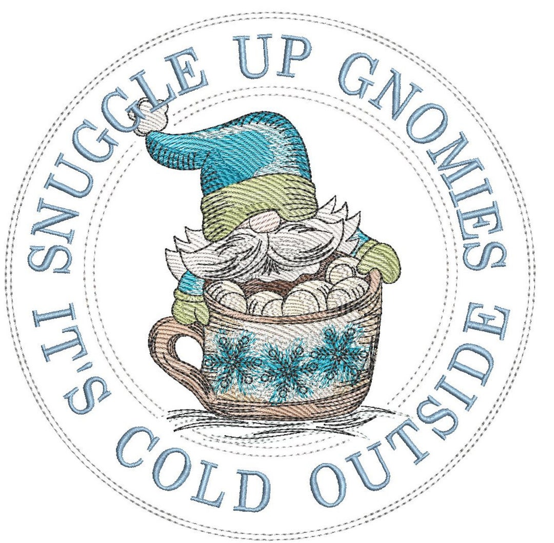 SNUGGLE UP GNOMIES Label - Sewing, Crafting, Embroidery, Gifting ...