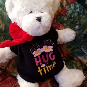 Hug Time - Machine Embroidery Design - Etsy