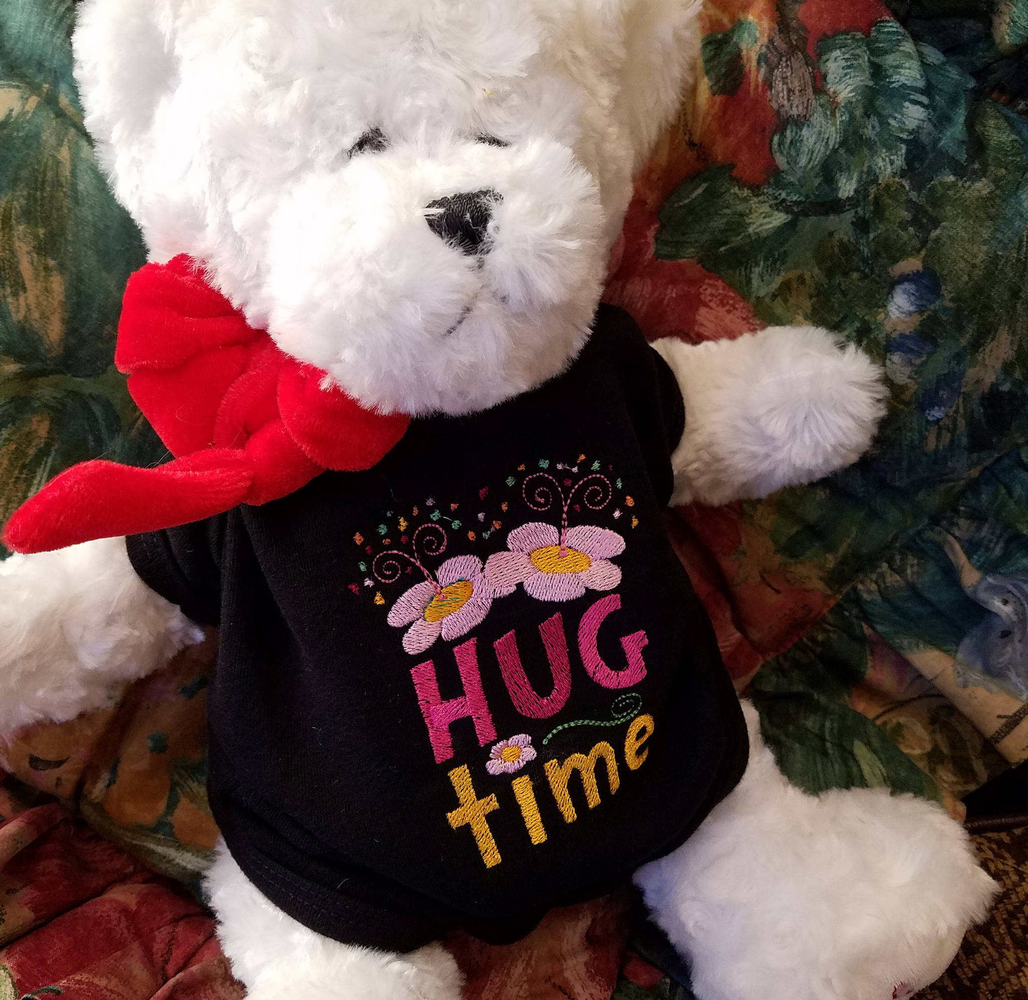 Hug Time - Machine Embroidery Design - Etsy