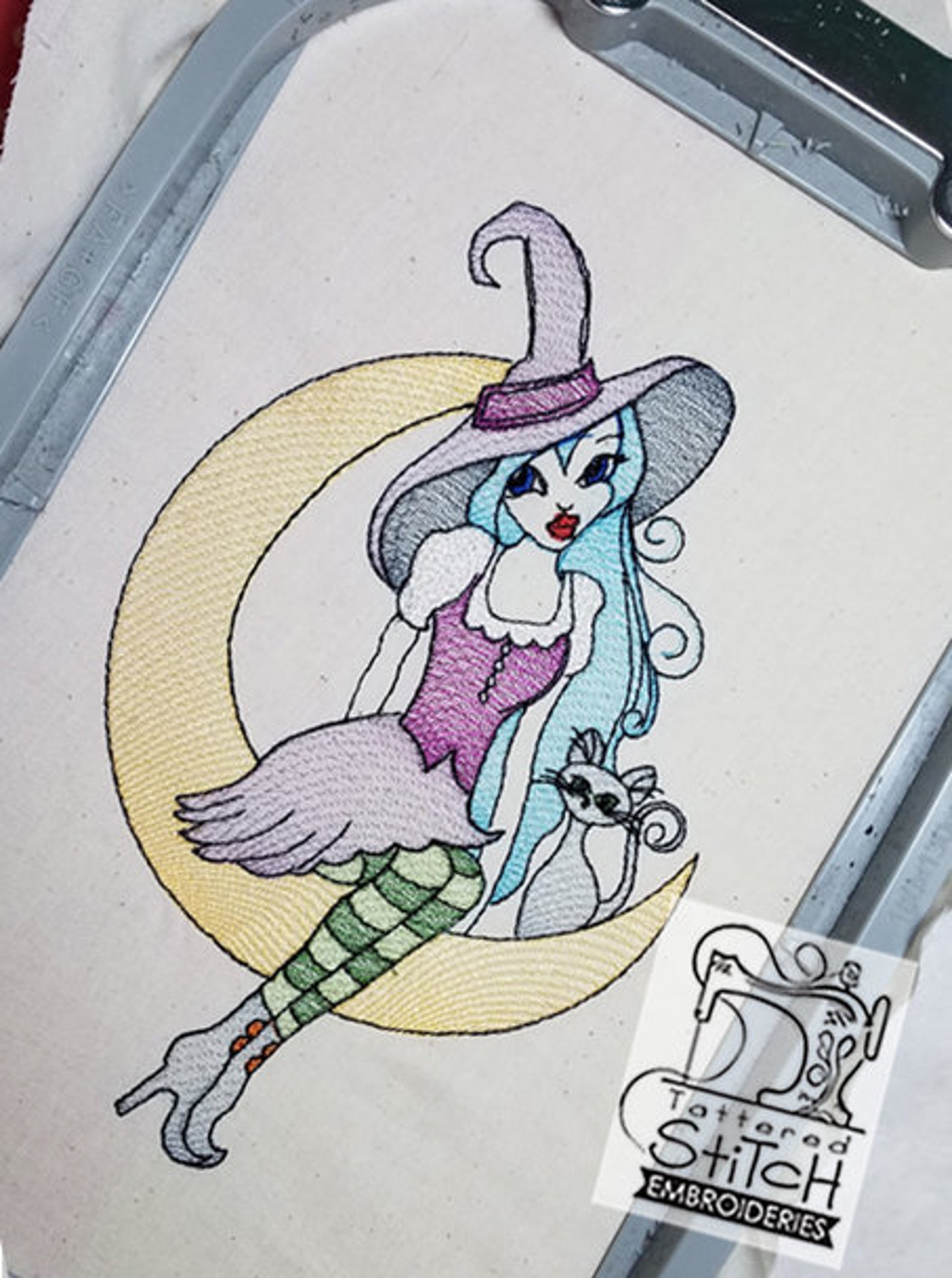 ISABELLA MOON EMBROIDERY - Machine Embroidery Pattern - Instant ...