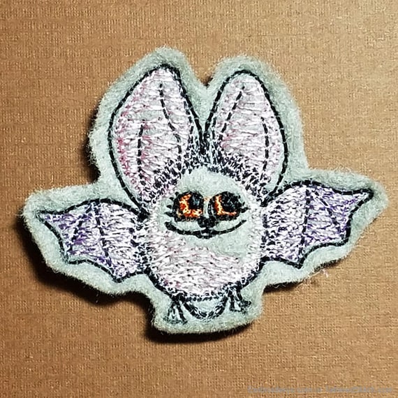Adorable Bat Feltie Machine Embroidery Design. 4x4 Hoop | Etsy