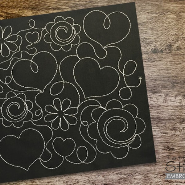 Edge to Edge Quilting Design for Embroidery Machine - Etsy