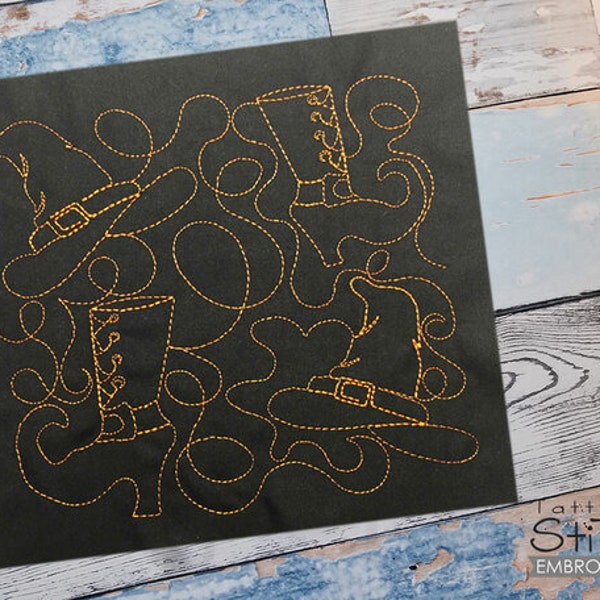 Boot Quilt Pattern - Etsy
