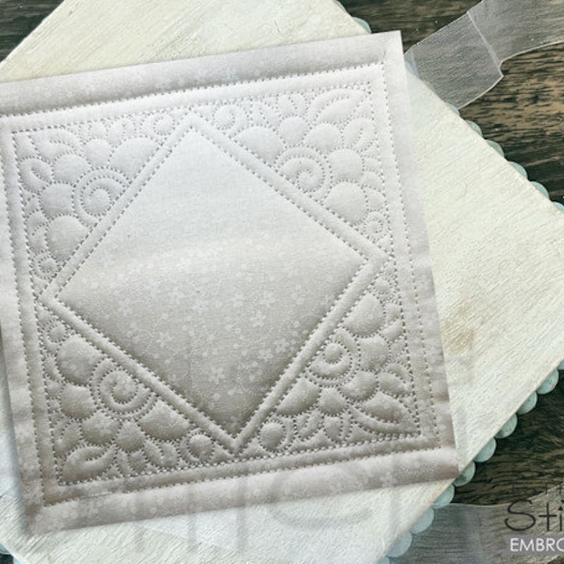 In the Hoop Quilt Block - Etsy