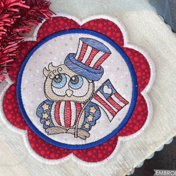 Patriotic Owl - Etsy