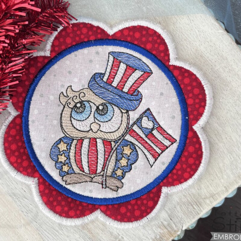 Patriotic Owl - Etsy