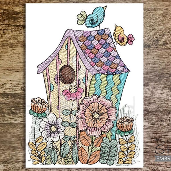Tattered Stitches Embroidery Designs - Etsy