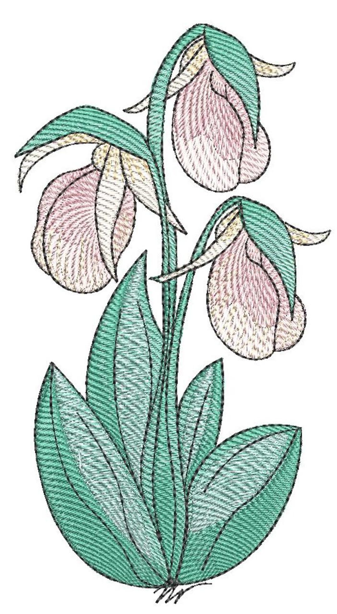 SHOWY LADY'S SLIPPERS - Sewing, Crafting, Embroidery, Gifting ...