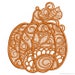 PUMPKIN LACE EMBROIDERY- Free Standing Lace. Machine Embroidery Design ...