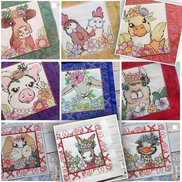 Tattered Stitches Embroidery Designs - Etsy