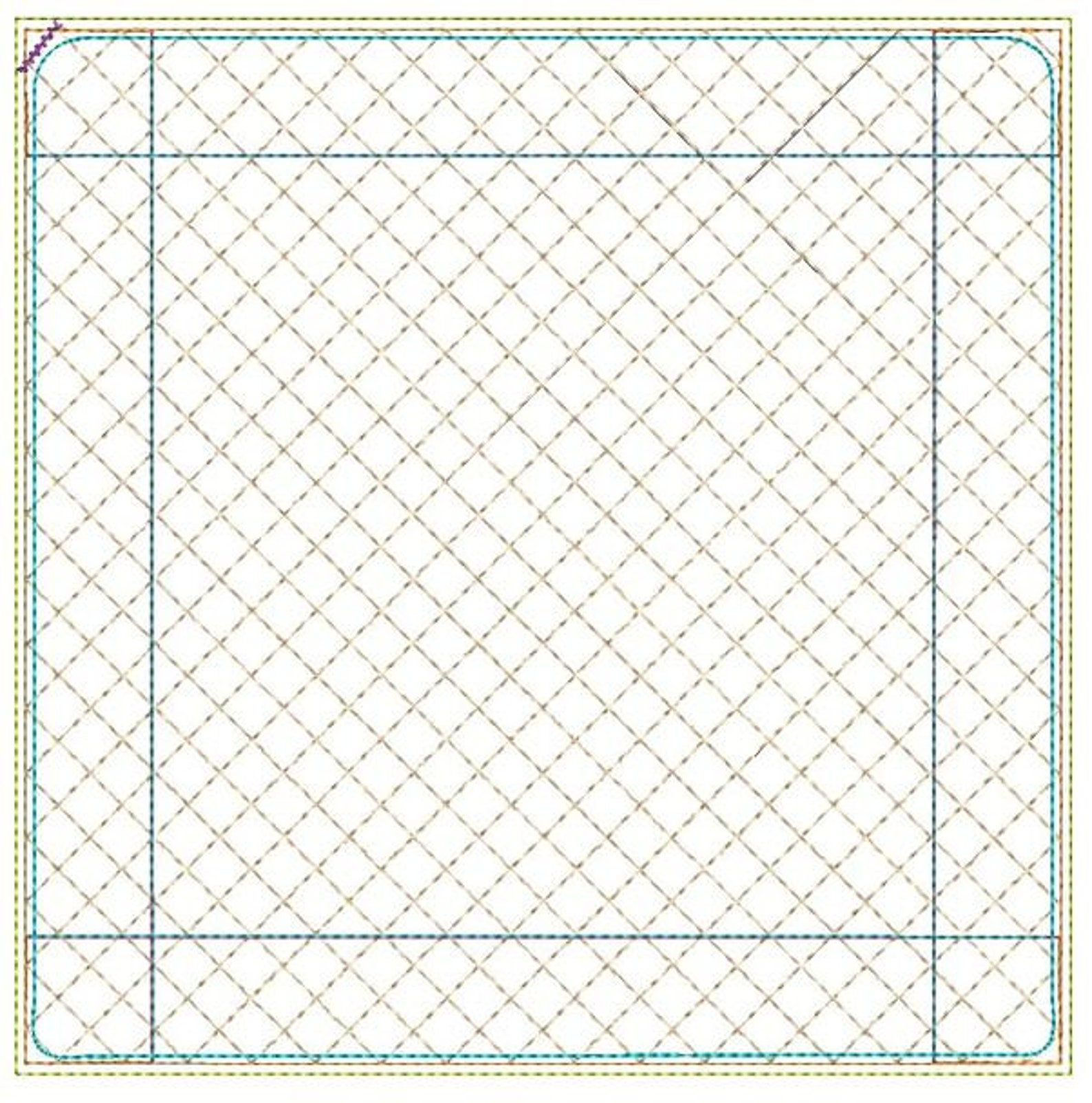 Blank POT HOLDER EMBROIDERY Fits an 8x8 Hoop Machine | Etsy