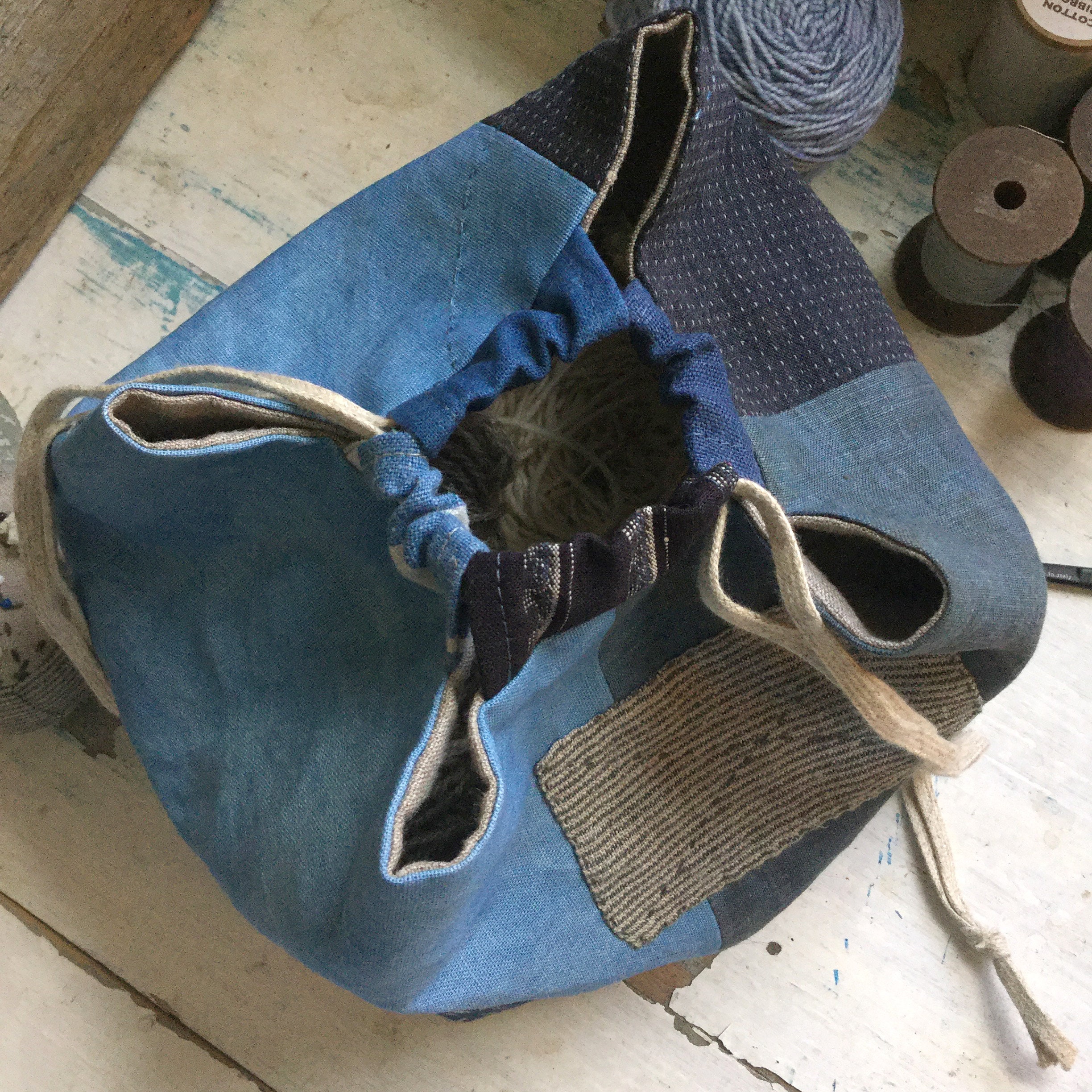 PDF Sewing Pattern Modern Japanese Rice Bag komebukuro - Etsy Sweden