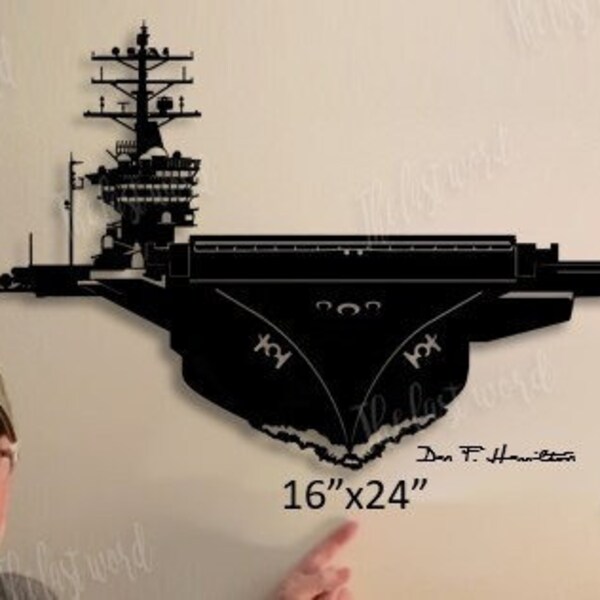 Nimitz Class Aircraft Carrier - Etsy