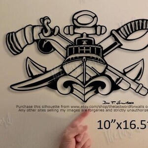 SWCC Badge (naval Senior Special Warfare Combatant-craft Crewman ...