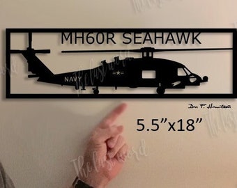 MH-60R side FIRING Torpedo MK-46 SH60R Seahawk Decal, MH60R Decal ...