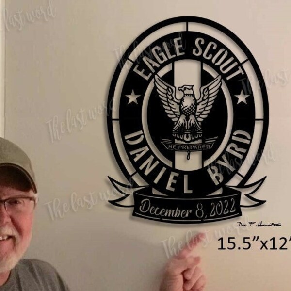 Eagle Scout Plaque - Etsy
