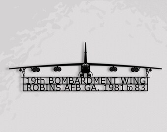 B-52 Stratofortress American Strategic Bomber Aircraft Wall | Etsy