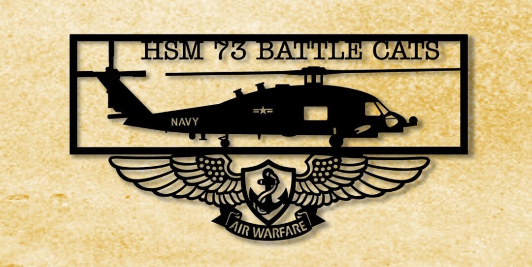 HSM 73 Battle Cats With EAWS Wings (MH60-R Seahawk) - Multi-mission ...