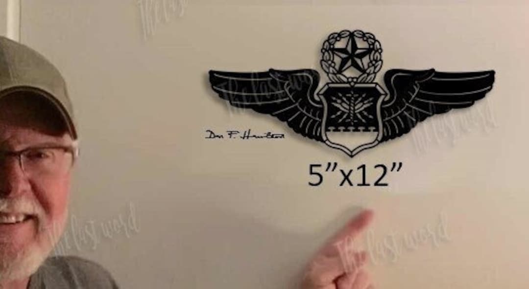 USAF Master Navigator Wings - You Earned It...display It! - Etsy