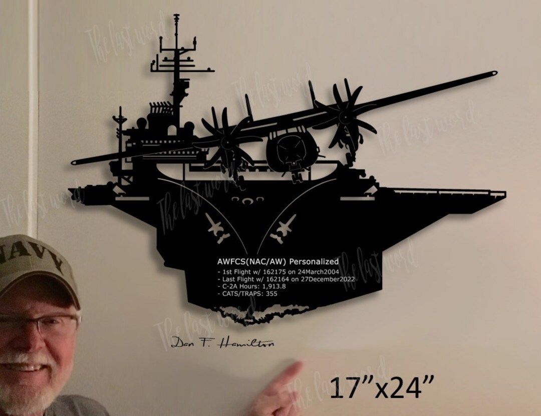 C2 (R) Greyhound COD Launched From Carrier - Retirement Personalized - Etsy