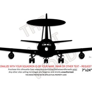 E3G Sentry AWACS Landing - Airborne Early Warning and Control Aircraft ...