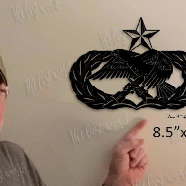 Air Force Aircraft Maintenance Badge - Etsy