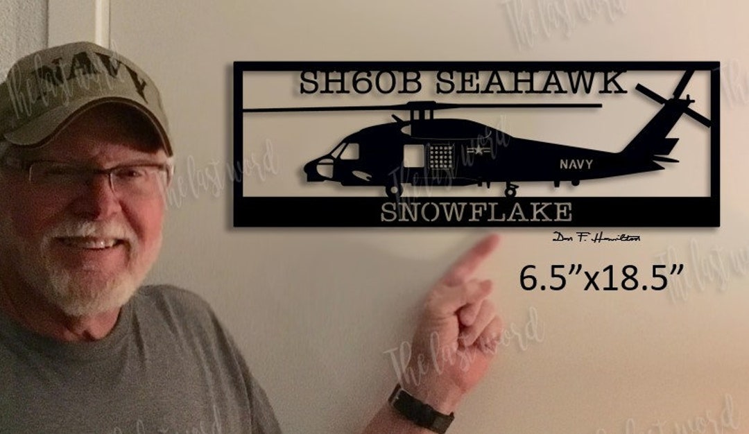 SH-60B Seahawk US Navy Personalized Multi-mission Utility Maritime ...