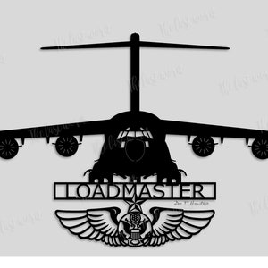 C-17 Globemaster (large), Loadmaster With Sr. Enlisted Wings- Strategic ...
