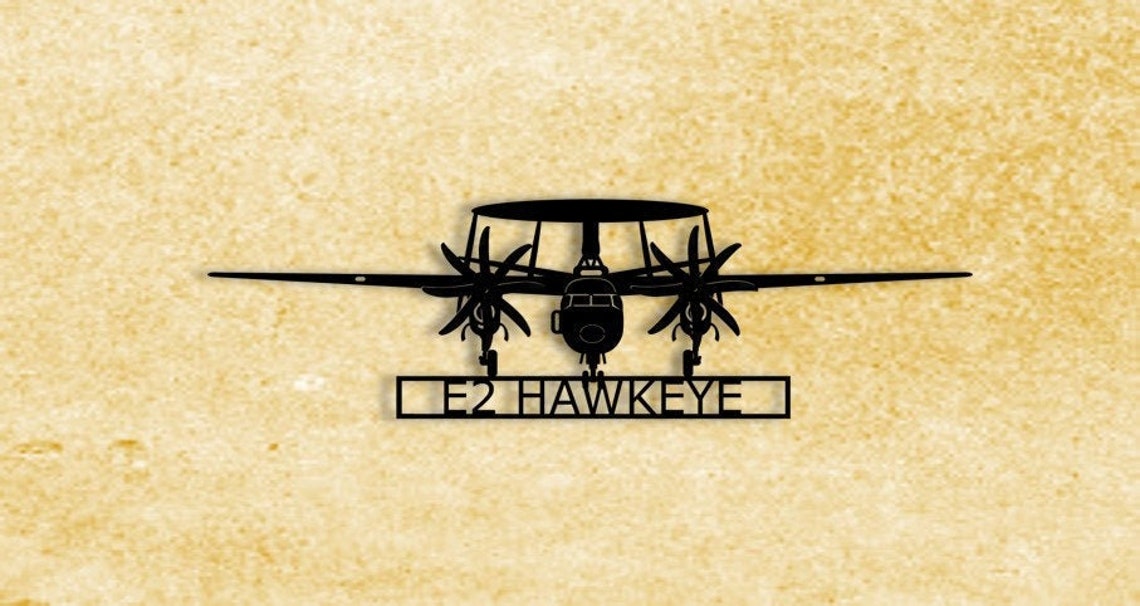 E-2 Hawkeye 8-blade Airborne Early Warning AEW Aircraft - Etsy
