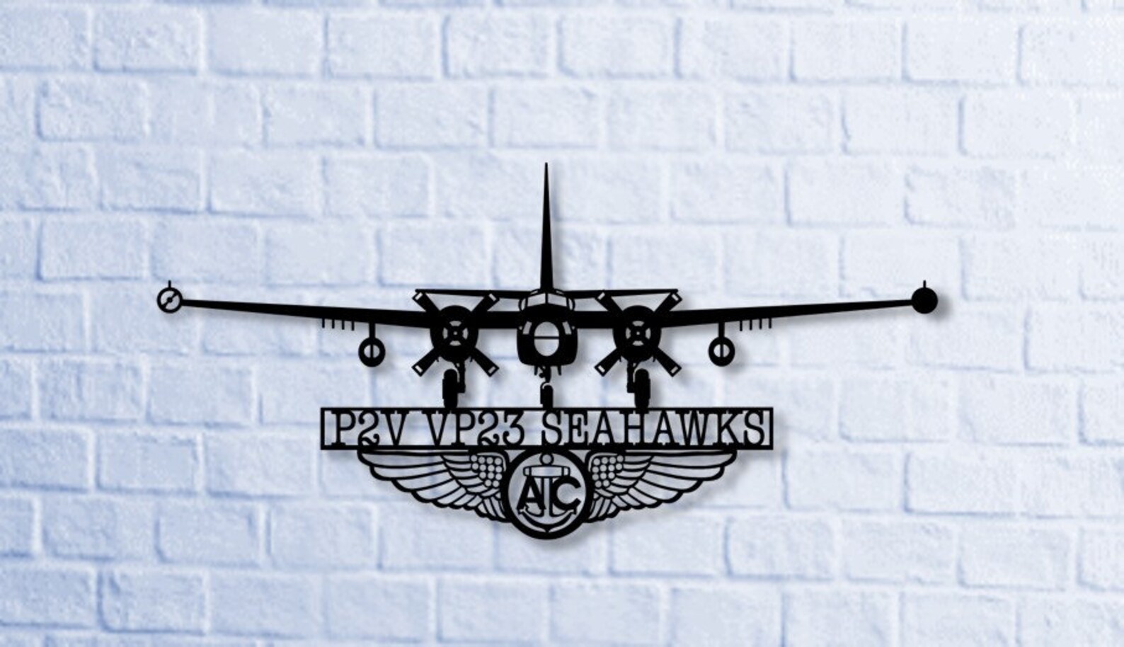P2V Neptune VP23 Seahawks With Aircrew Wings - Naval Aircraft Wall Art ...