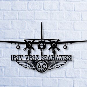 P2V Neptune VP23 Seahawks With Aircrew Wings - Naval Aircraft Wall Art ...