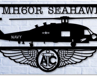 MH-60R side FIRING Torpedo MK-46 SH60R Seahawk Decal, MH60R Decal ...