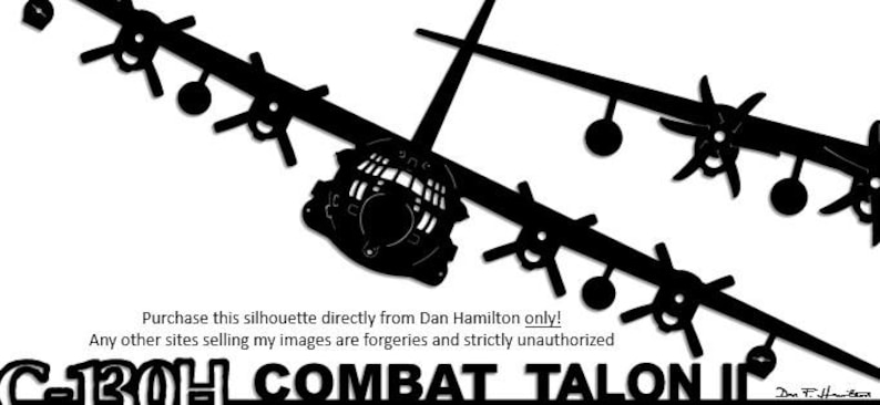 MC-130H Combat Talon and MC-130J Commando II Personalized - Metal Wall ...