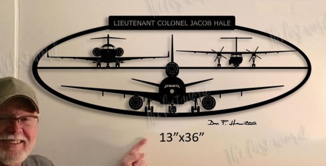KC-10 Stratotanker, E-9 Widget and E-11 BACN Personalized USAF Triple ...