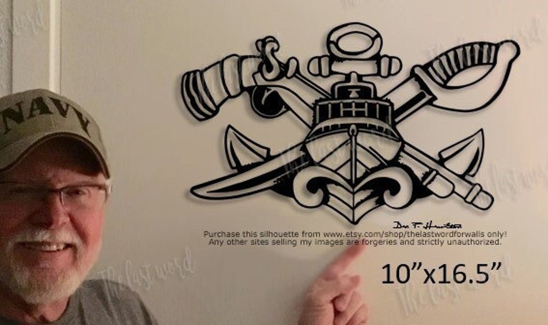 SWCC Badge (naval Senior Special Warfare Combatant-craft Crewman) Silhouette - You Earned It ...