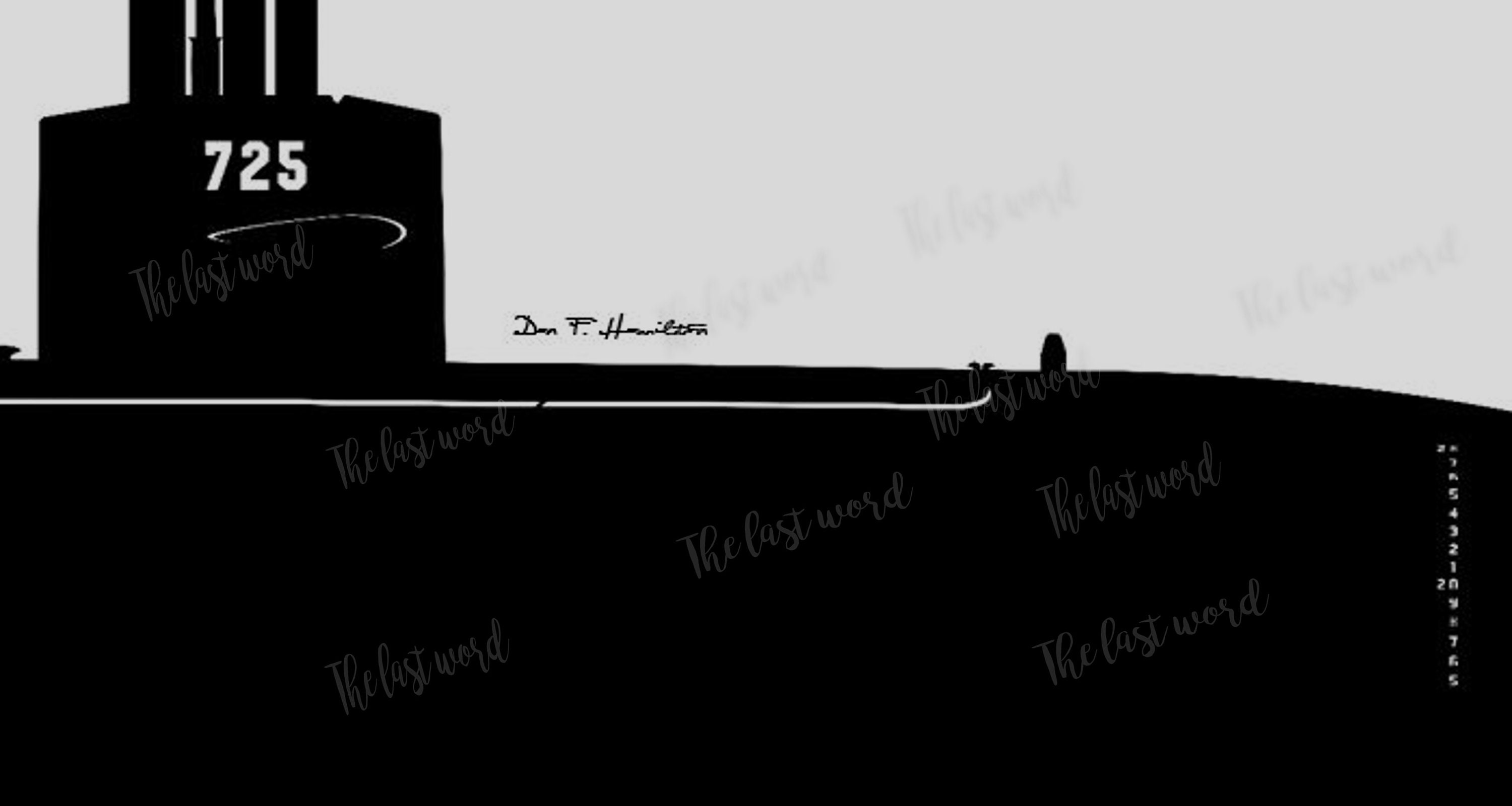 USS Helena SSN 725 Personalized With Submarine Dolphins - Etsy