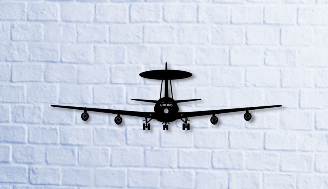 E3G Sentry AWACS Landing Airborne Early Warning and Control - Etsy