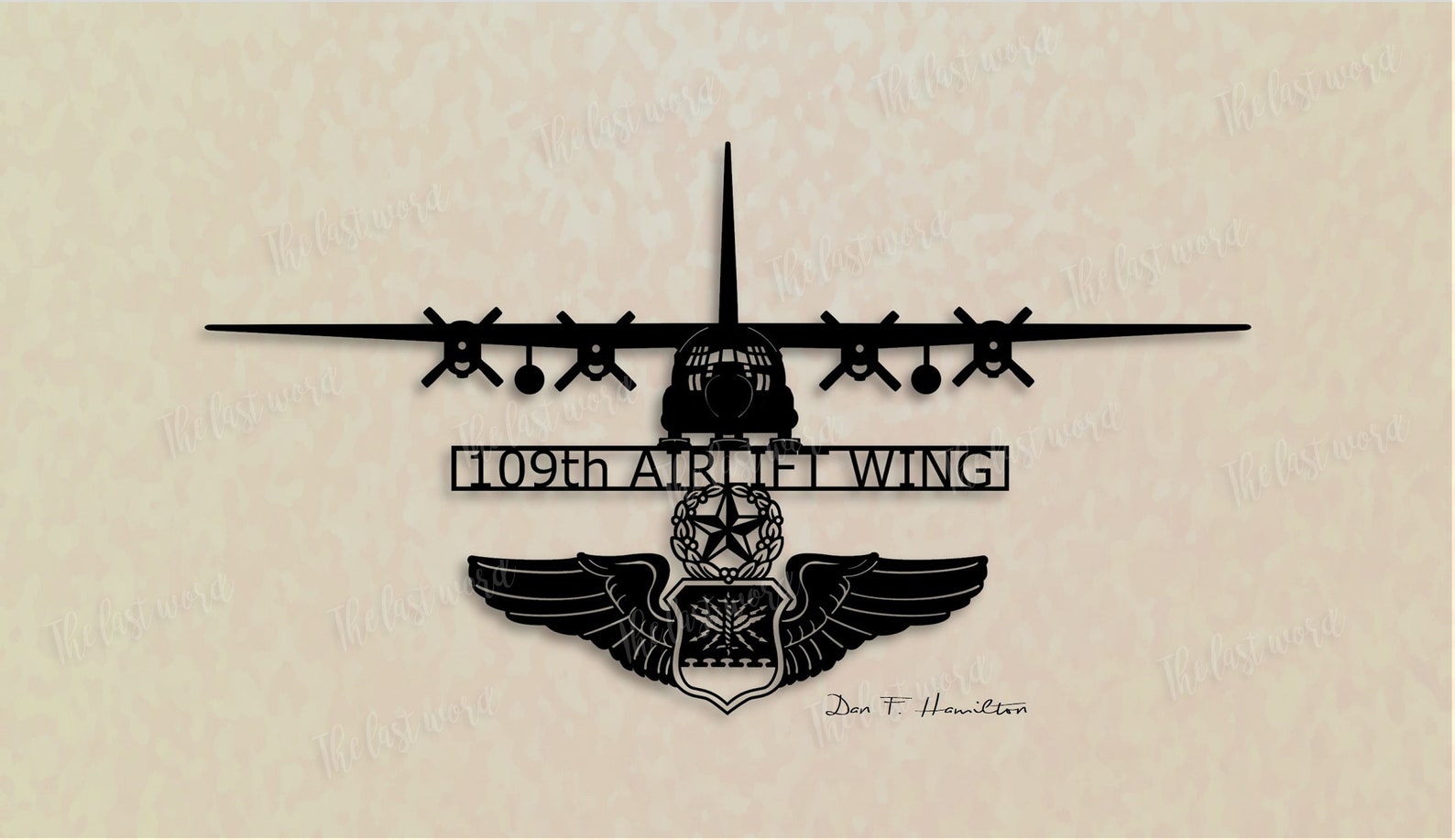 LC-130 Hercules 109th Air Wing With Master Navigator Wings - Etsy