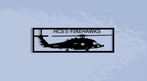 HCS5 Firehawks HH60H Seahawk Special Warfare Helicopter | Etsy