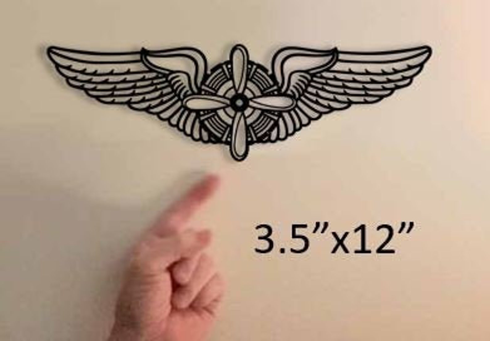 USAF Flight Engineer Wings Silhouette you earned | Etsy