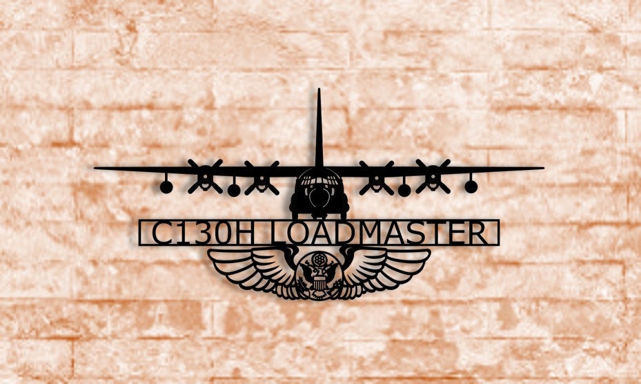 C-130H Hercules Loadmaster with Loadmaster Wings | Etsy