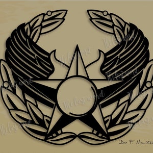 Air Force Commander Badge You Earned It...display It - Etsy