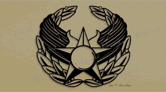 Air Force Commander Badge You Earned It...display It - Etsy