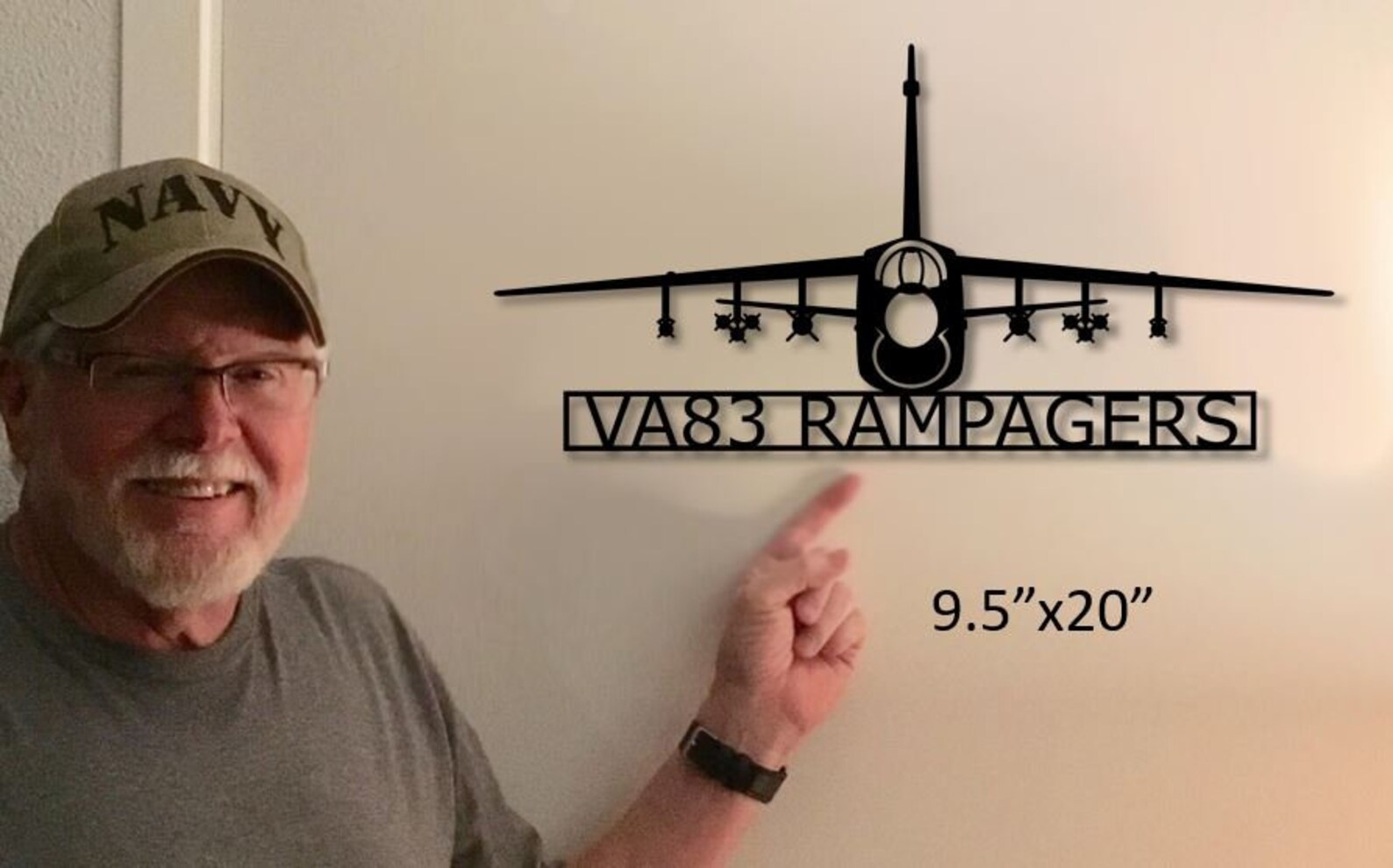 A-7 Corsair II VA-83 Rampagers Military Attack Aircraft - Etsy