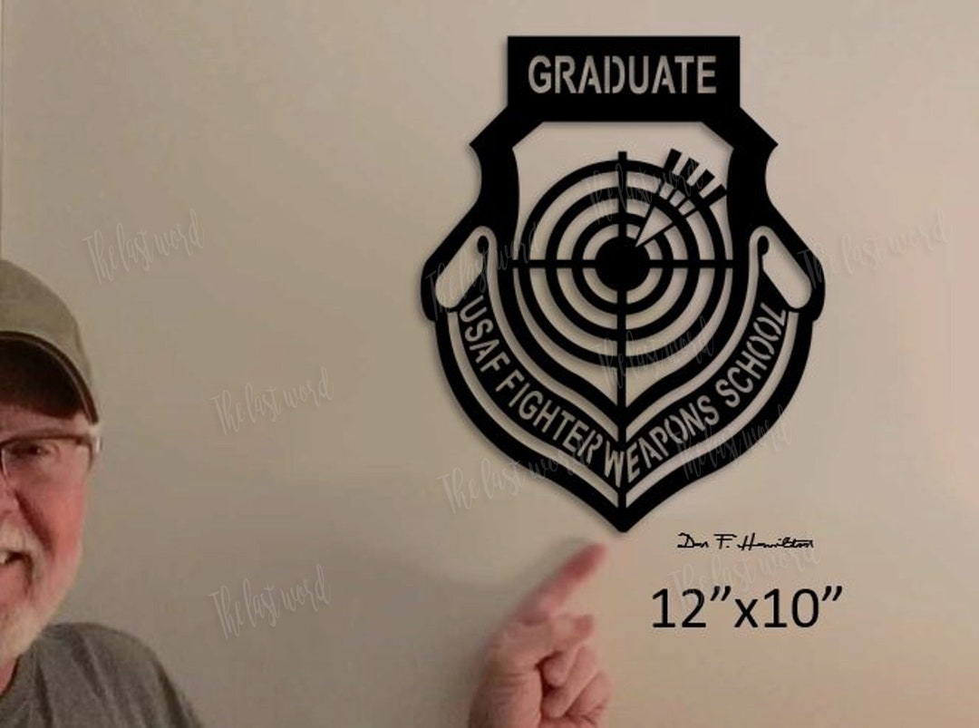 USAF Fighter Weapons School Graduate Patch...you Earned It! - Etsy