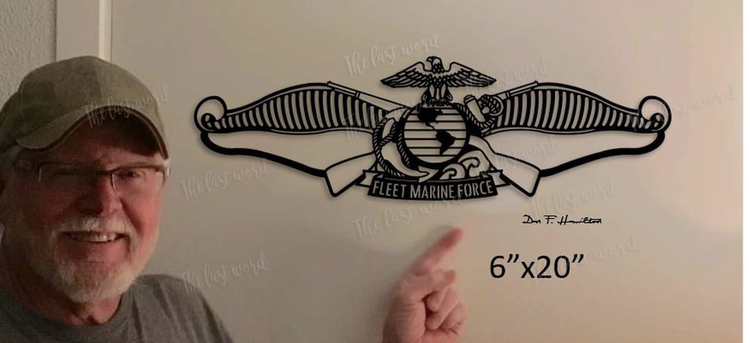 Corpsmen Fleet Marine Force FMF Badge - Etsy