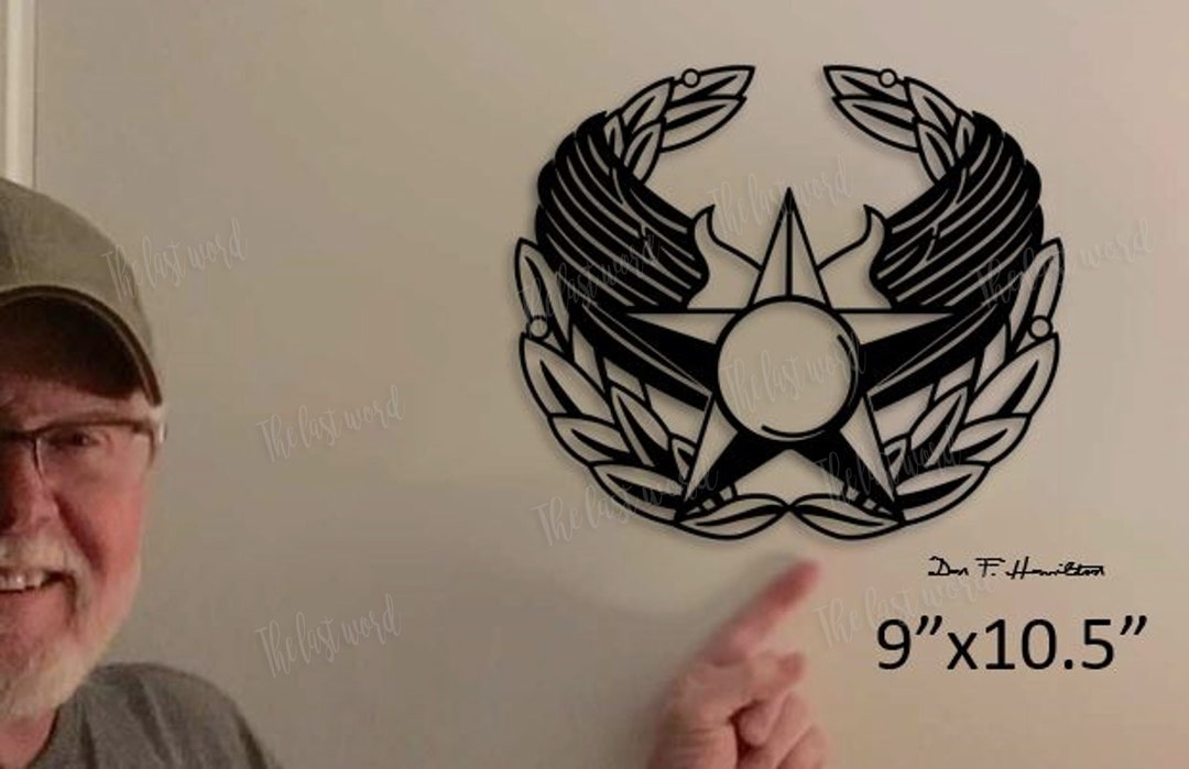 Air Force Commander Badge You Earned It...display It - Etsy