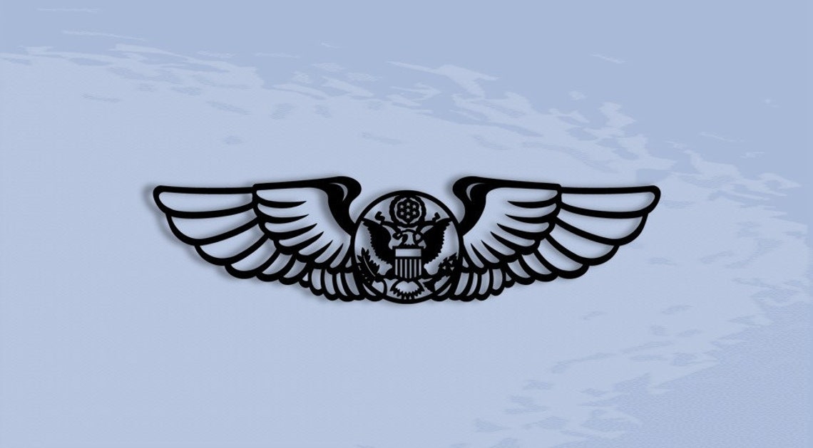 USAF Loadmaster Wings Silhouette You Earned It...display It - Etsy