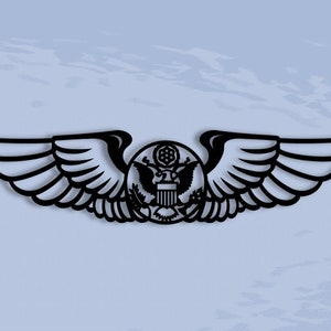 USAF Loadmaster Wings Silhouette You Earned It...display It - Etsy